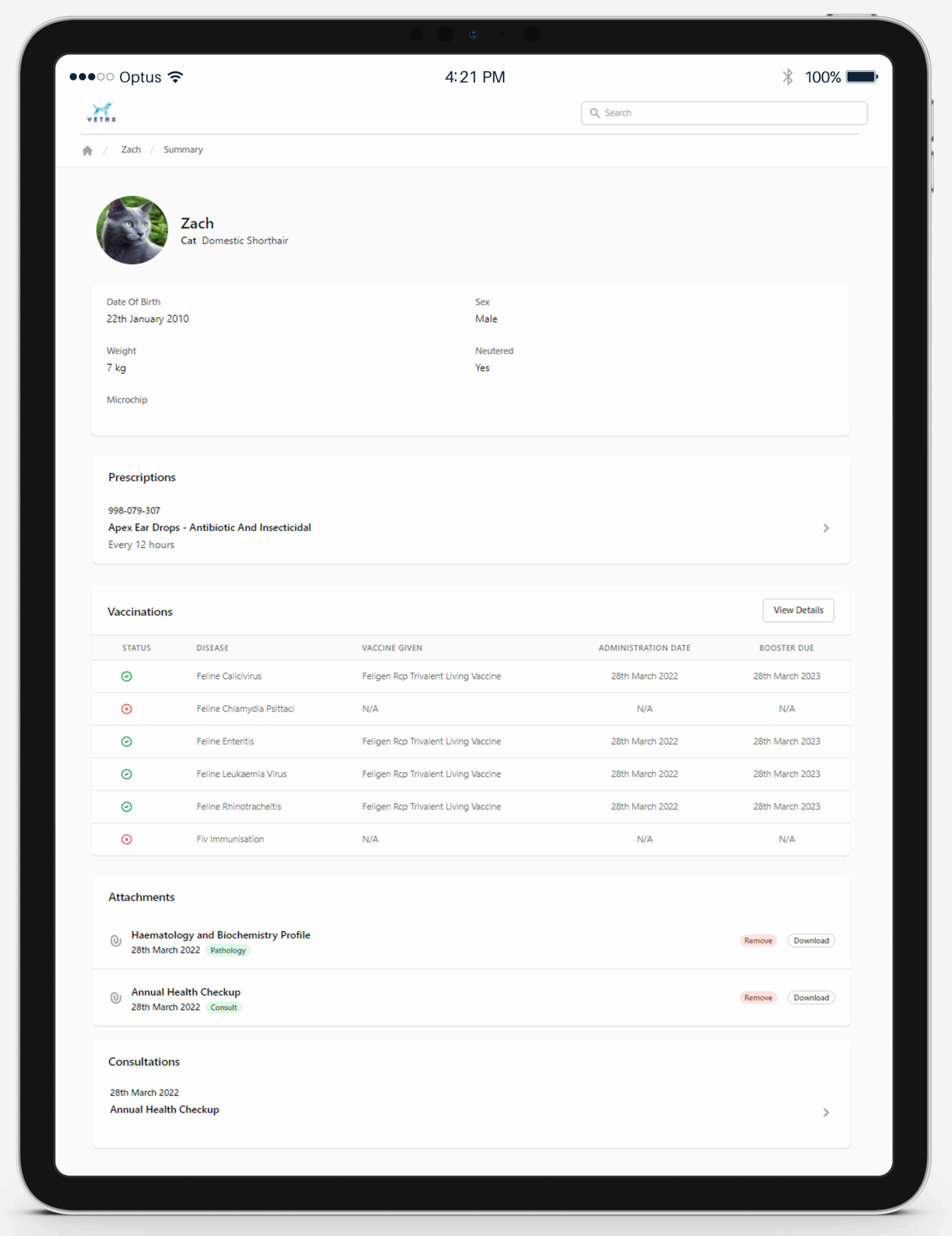 VetRx – Digital Animal Health